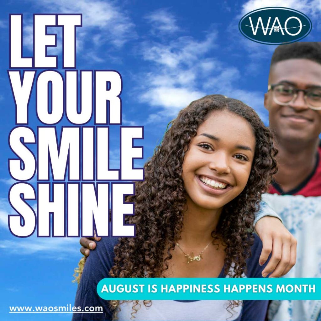August is Happiness Happens Month: Let Your Smile Shine – Wafelbakker ...